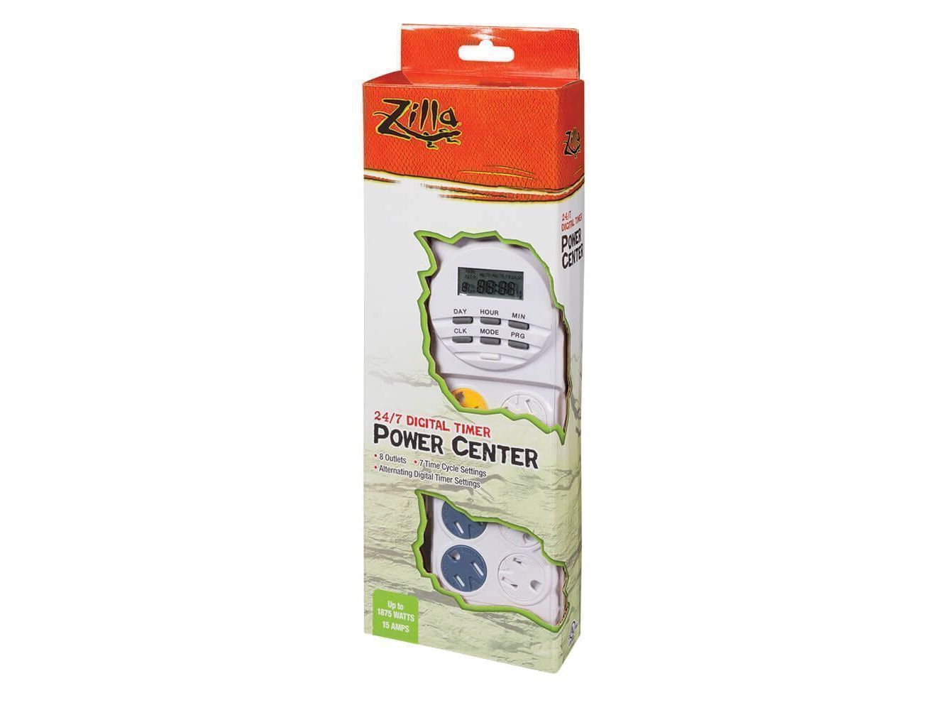 Zilla 24/7 Power Center Digital - Terrarium Timer & Control