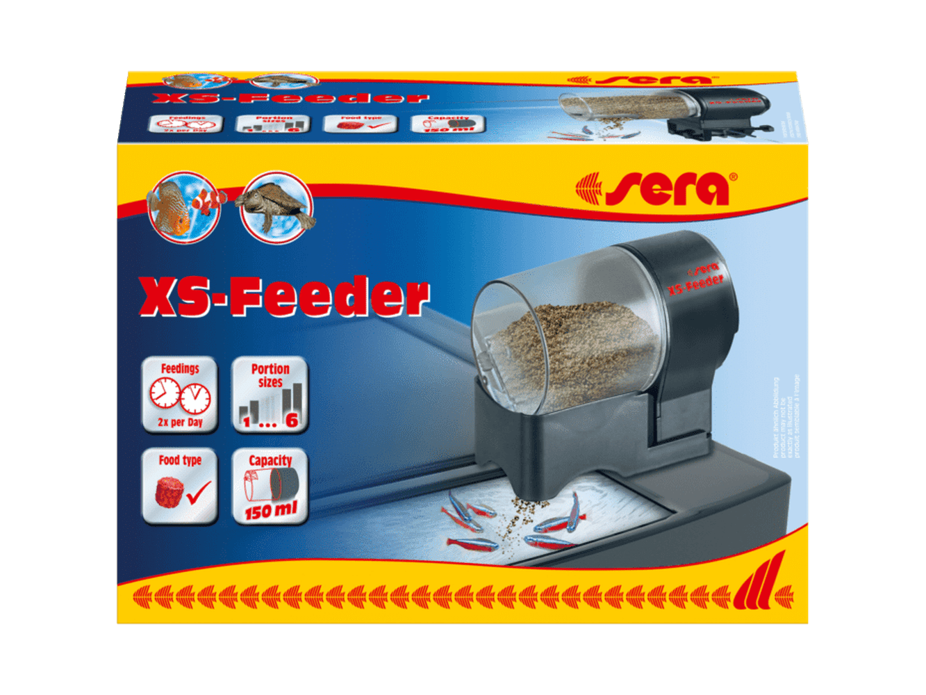 Sera XS-Feeder - Reliable Automatic Feeder for Aquariums & Terrariums