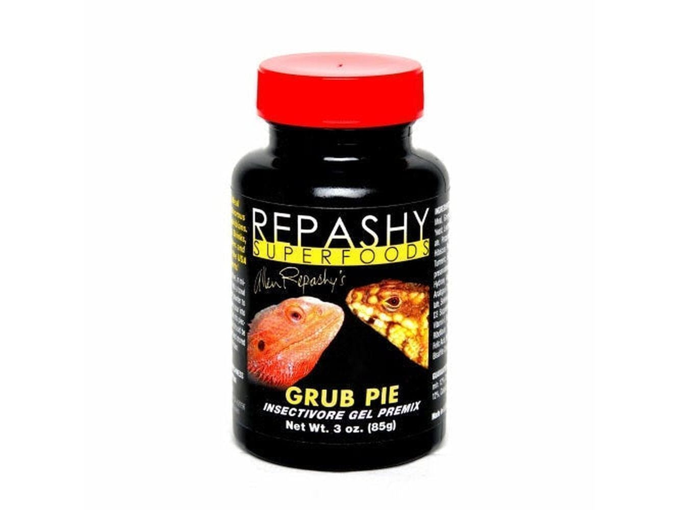 Repashy Grub Pie for Reptiles 3 oz - Insect-Based Meal Replacement Gel