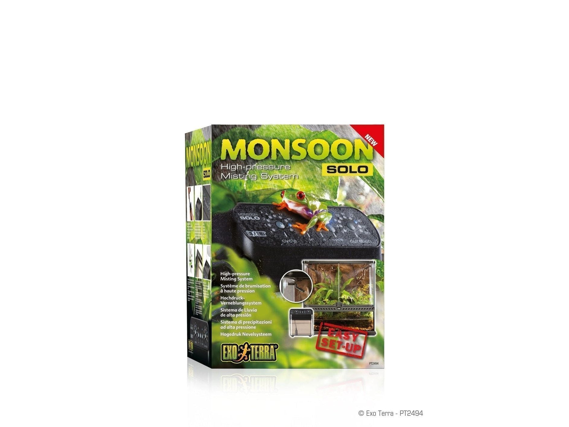 Exo Terra Monsoon Solo II Programmable Misting System for Terrariums