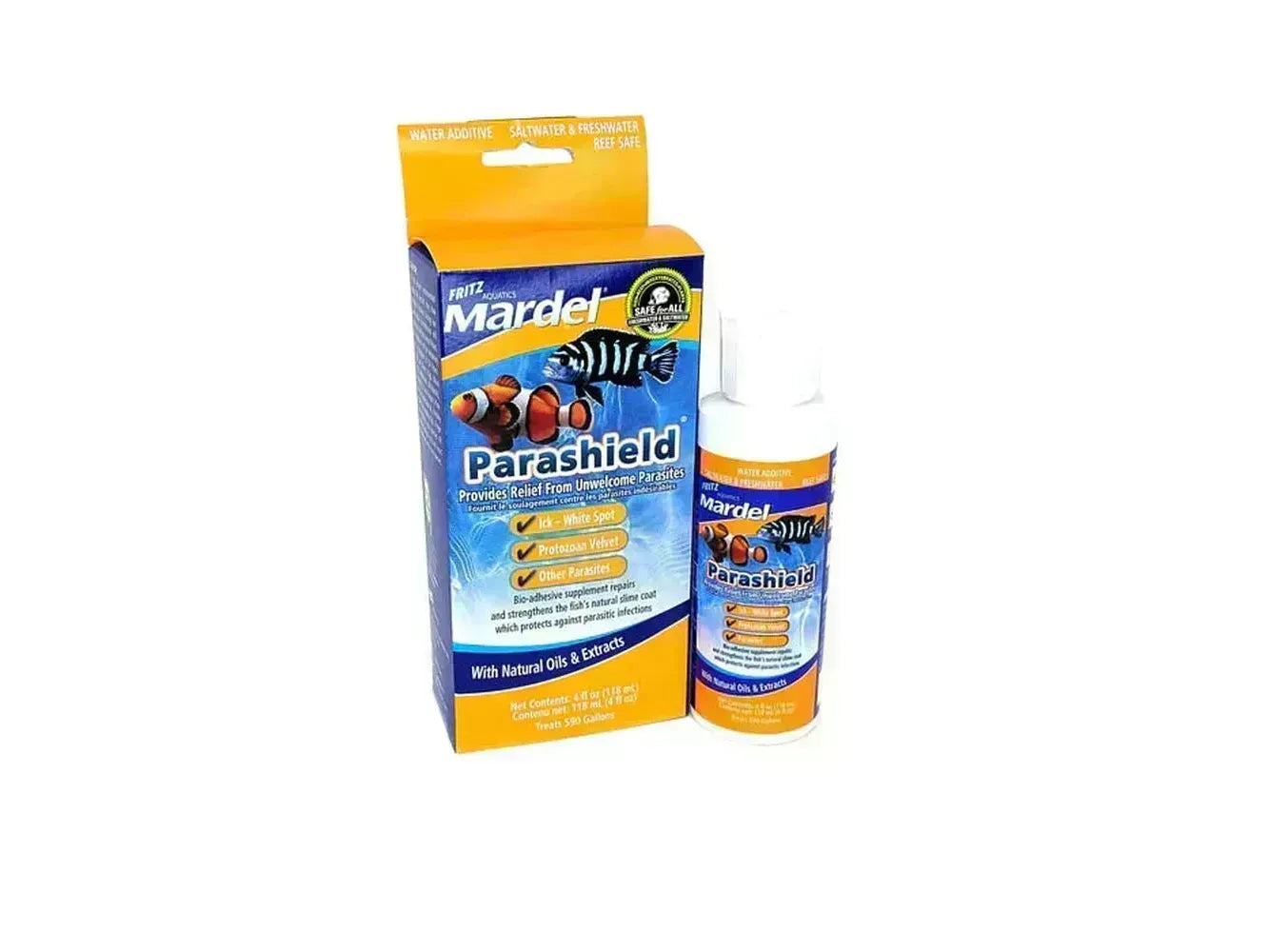 Fritz Parashield 4 oz - Fish Health & Parasite Protection