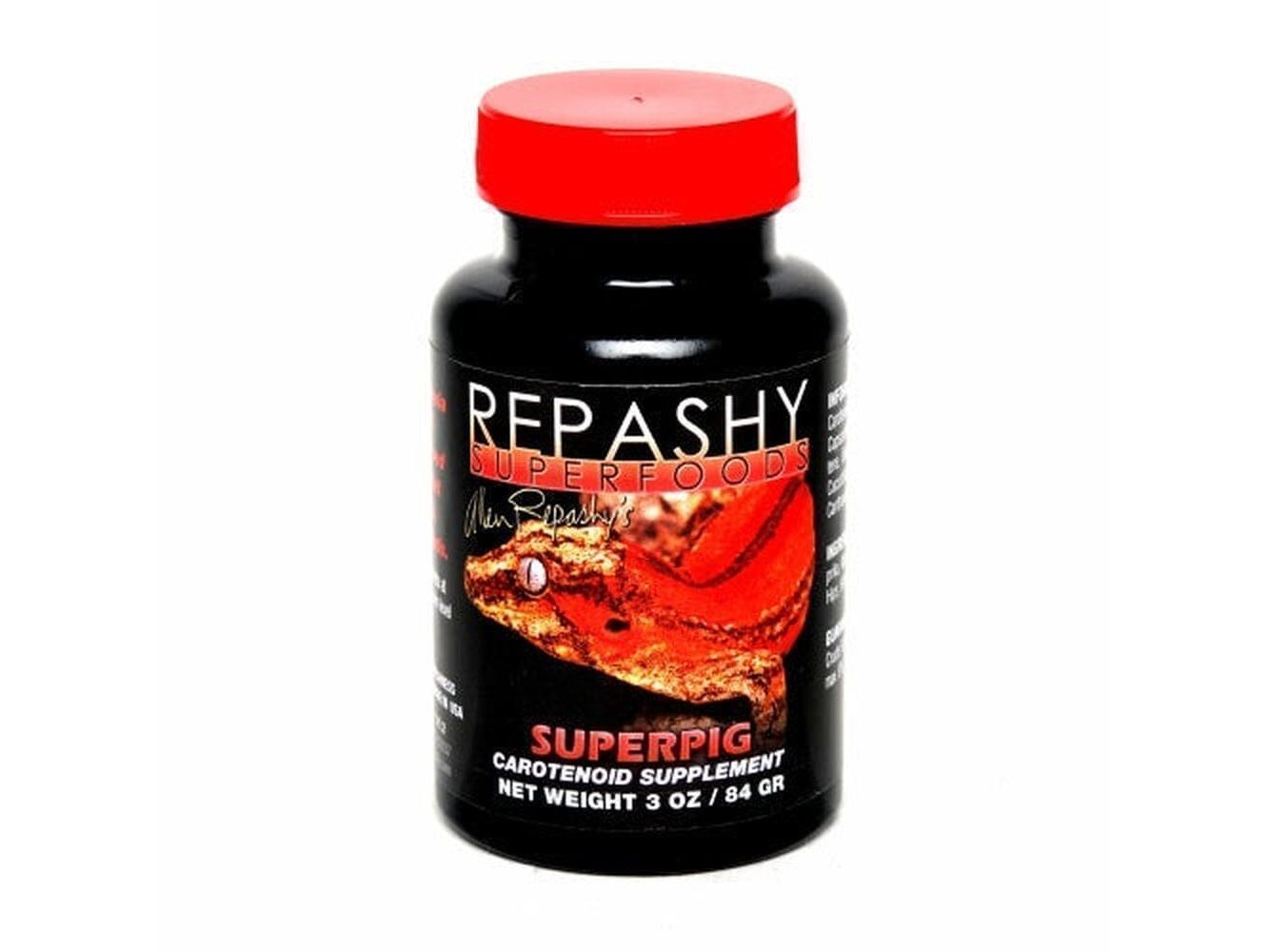 Repashy SuperPig 3 oz - Carotenoid Supplement for Reptiles & Birds