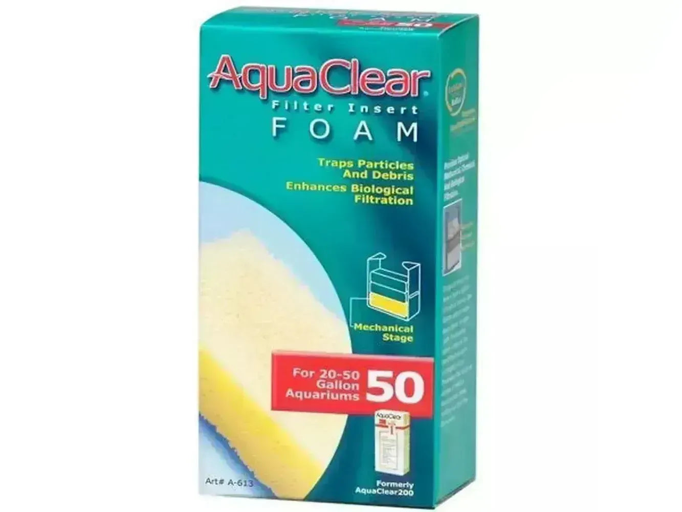 AquaClear Filter Insert Foam 50gal - Effective Aquarium Filtration